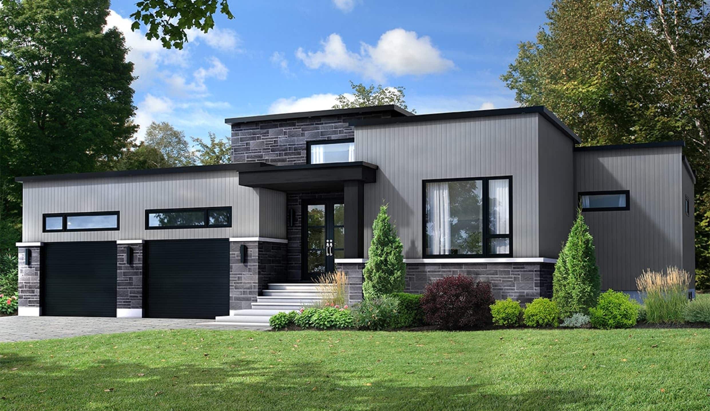 Maison Plain Pied Toit Plat | Ventana Blog